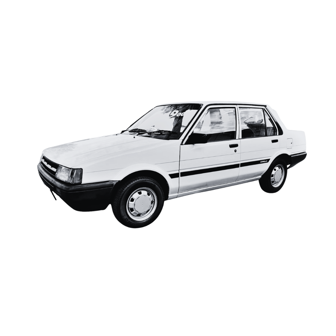 Rubber Kits - Toyota Corolla Chisel Shape - 1986 | Restomod