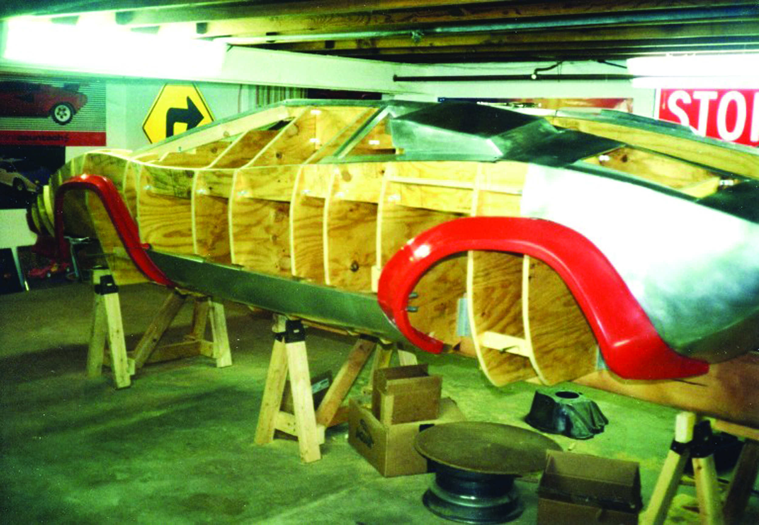 Restomod Faux Lamborghini Countach Basement Built