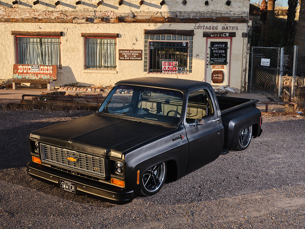Restomod Ls-swapped 1973 Square Body Stepside Chevy C10