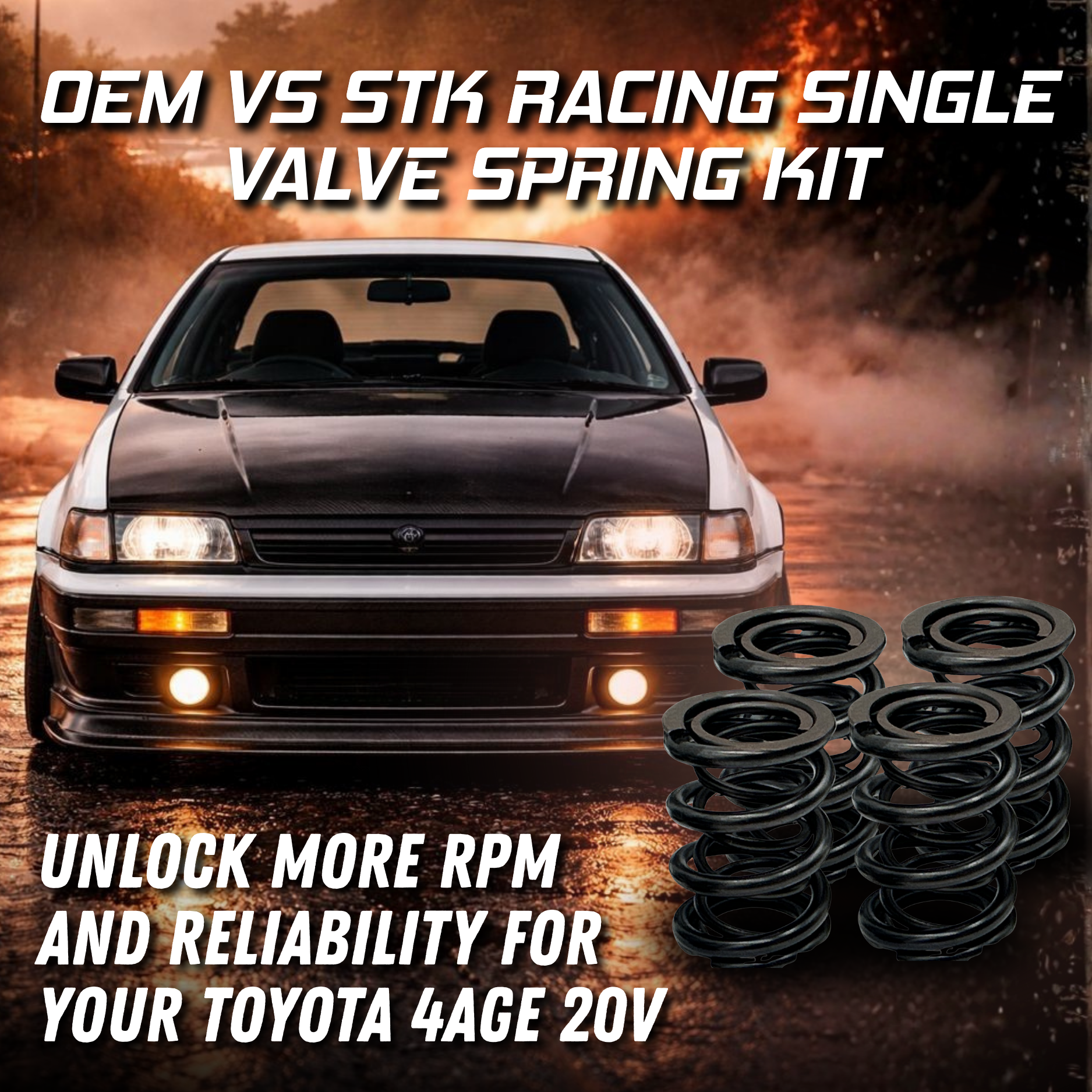OEM vs STK Racing Single Valve Spring Kit — Unlock More RPM and ...