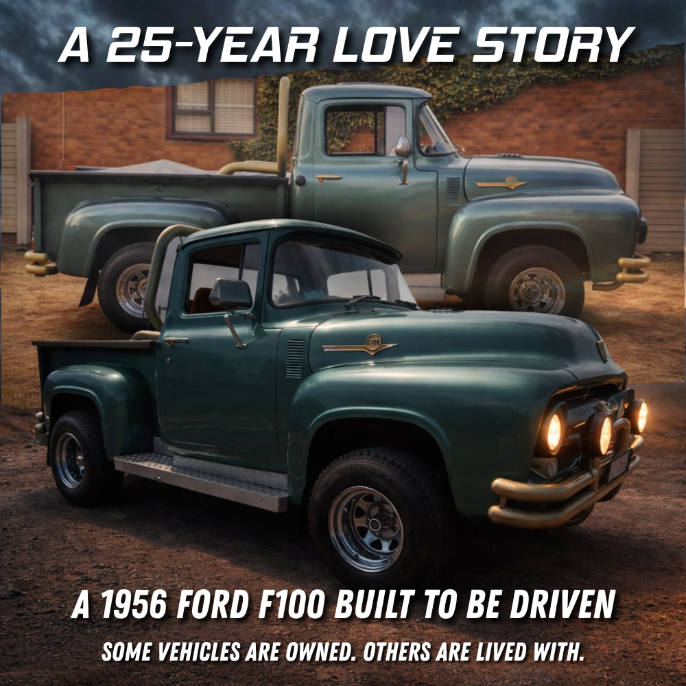A 25-Year Love Story: A 1956 Ford F100 Built to Be Driven